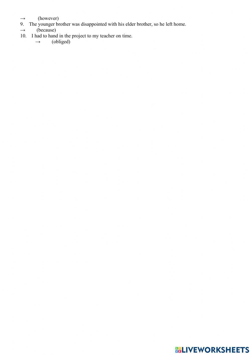 E8 - first term revision 4 worksheet | Live Worksheets