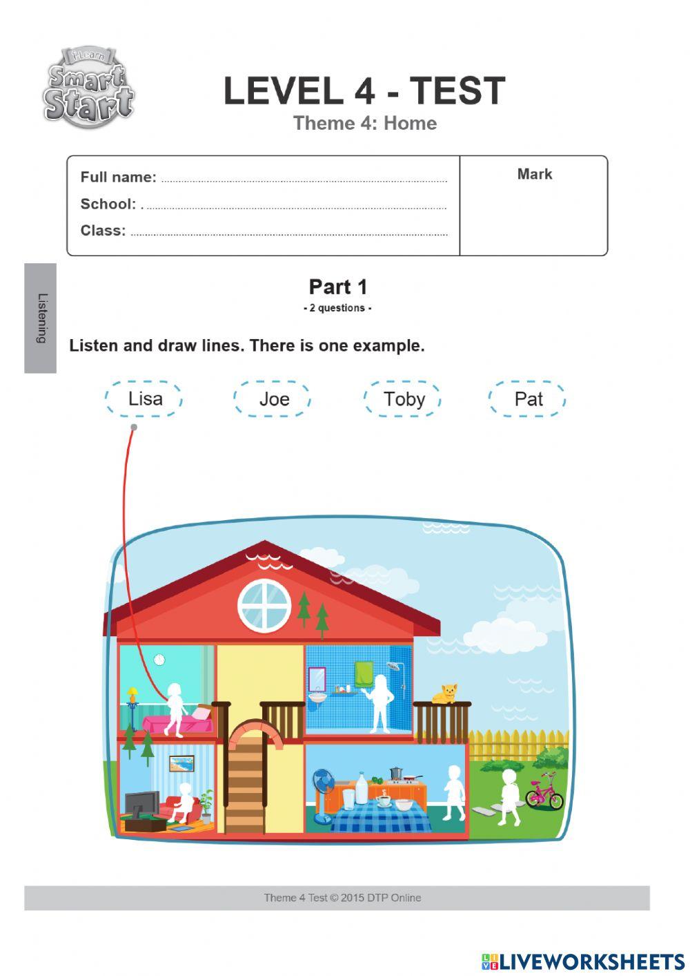 SS Level 4 Theme 4 Listening 2805 | 4e2iq | Live