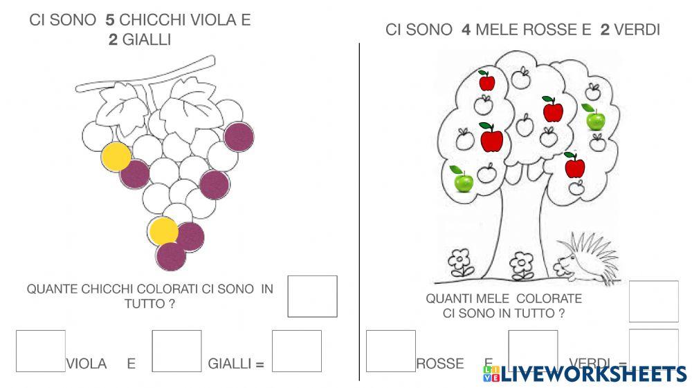 Numeri e quantità exercise | Live Worksheets