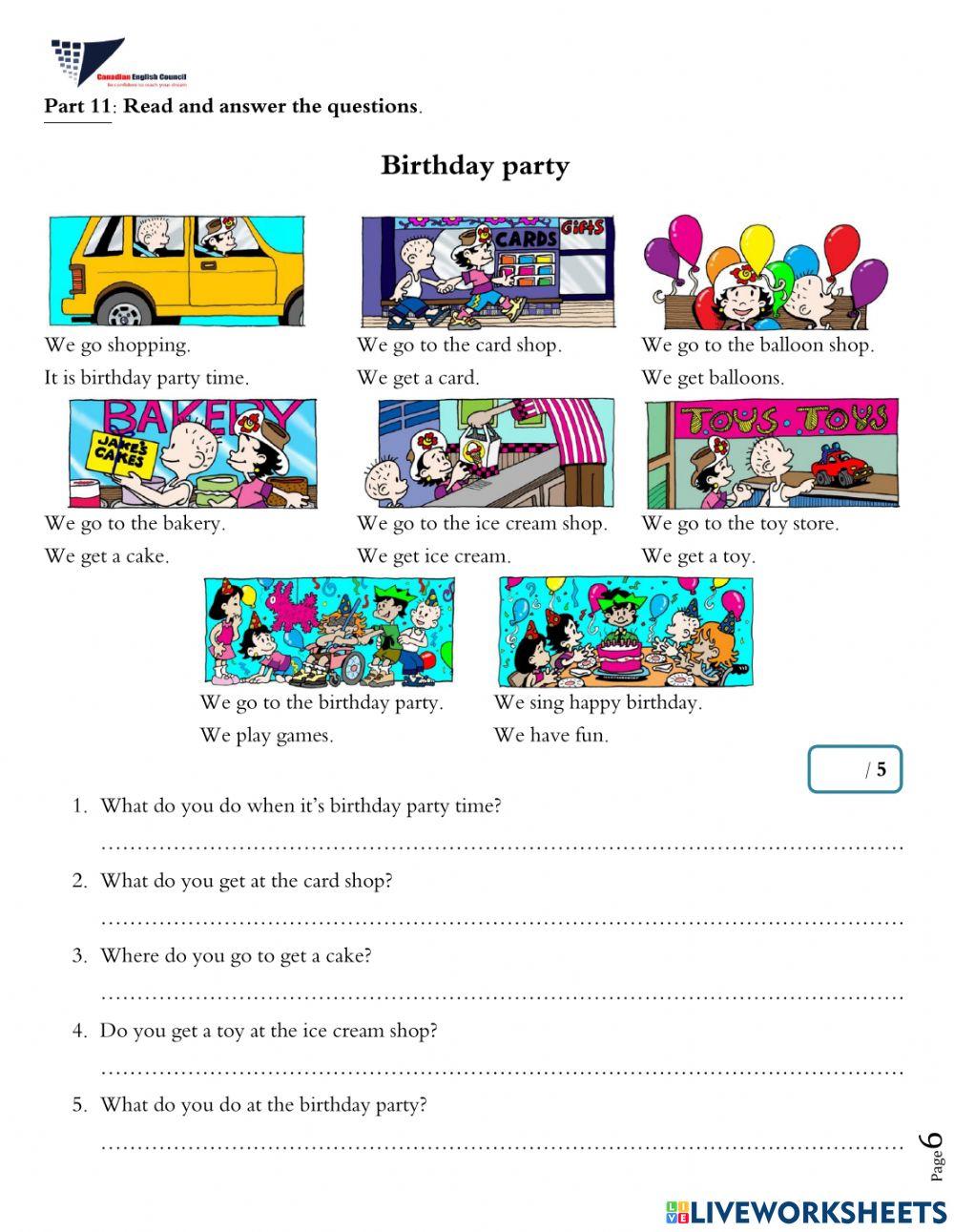 ES2 - Grammar Test 3 interactive worksheet | Live Worksheets