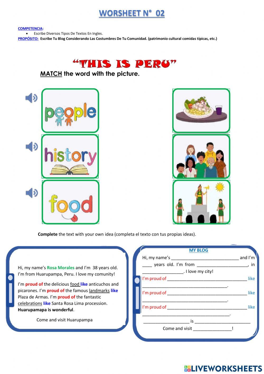 carpeta 2 | Free Interactive Worksheets | 3516712