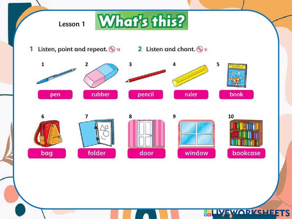 FF1 unit 1 lesson 1 online exercise for | Live Worksheets