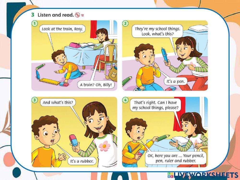 FF1 unit 1 lesson 1 online exercise for | Live Worksheets