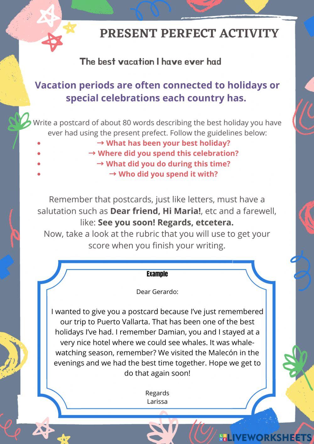 Present perfect | Free Interactive Worksheets | 1760721