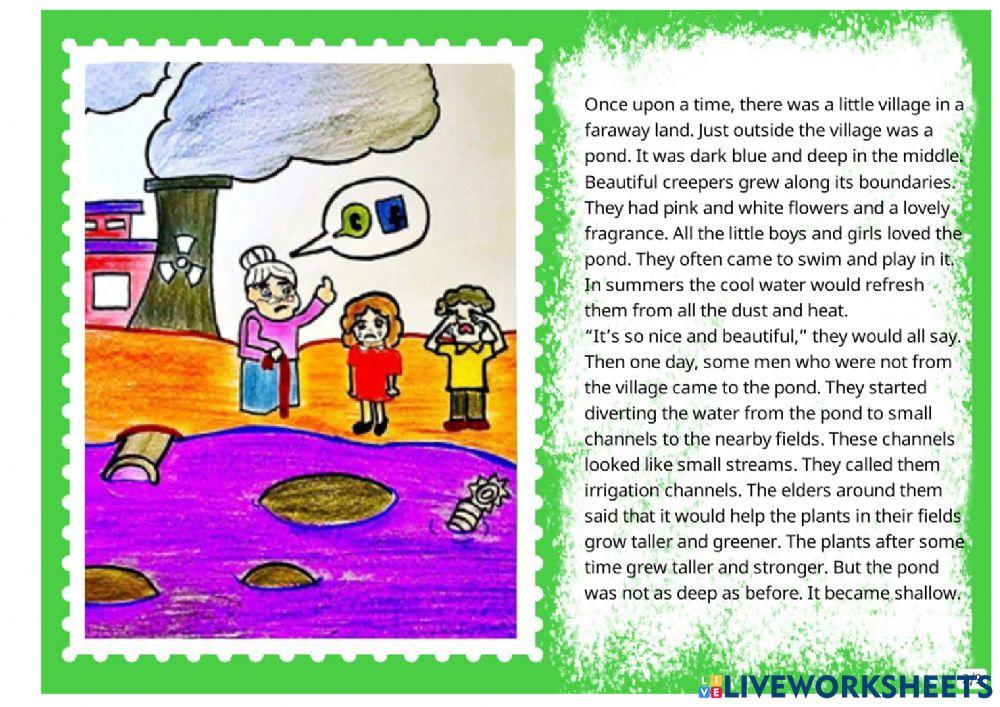 DROP BY DROP STORY online exercise for | Live Worksheets