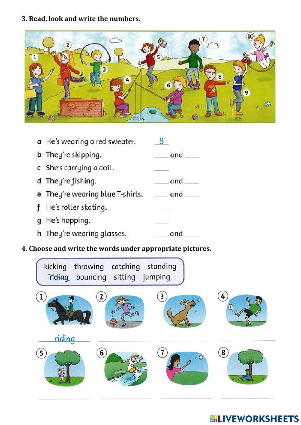 AS2 U5 L4 worksheet | Live Worksheets