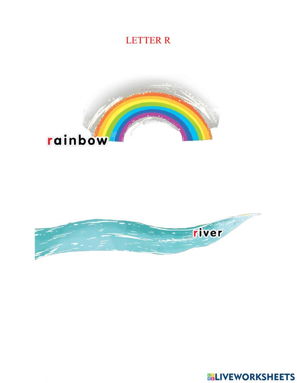 1704413 | Letter R | mymy1994 | LiveWorksheets