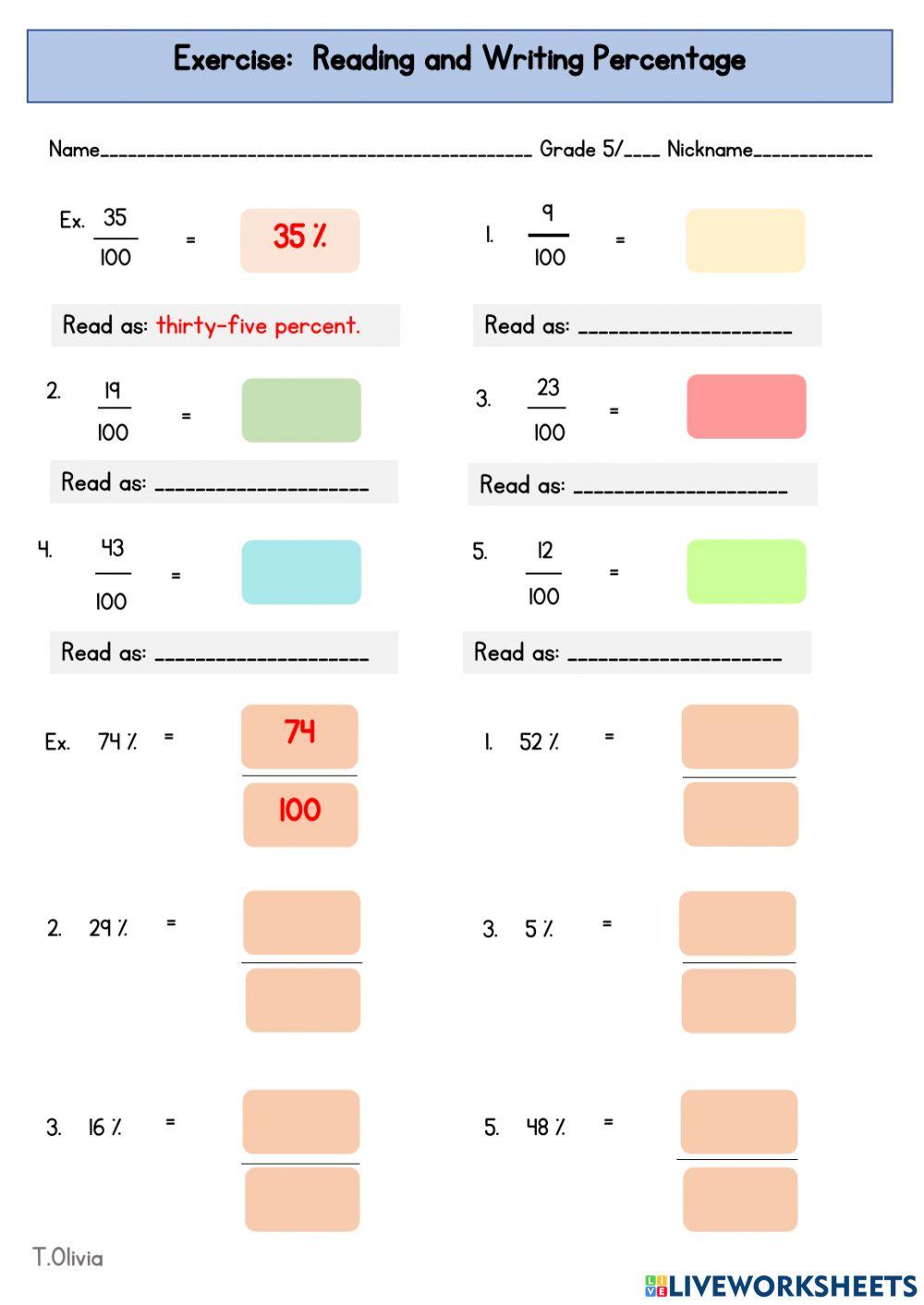 Reading and Writing Percentage 2615751 | Olivia19970830