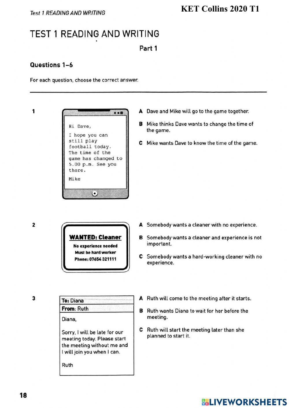 08.12.21-KET Re… | Free Interactive Worksheets | 1705074