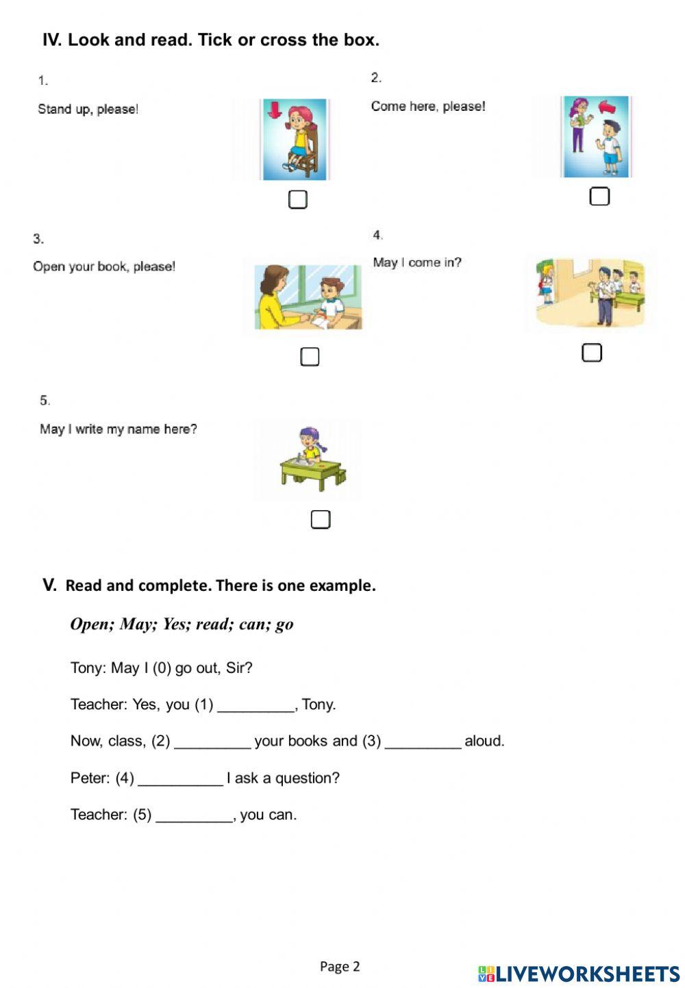 Unit 6 english 3 worksheet | Live Worksheets