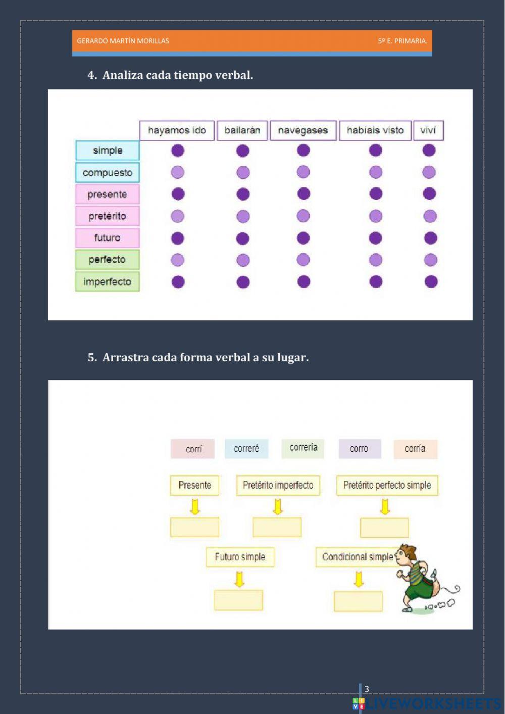 Taller de gramática. worksheet | Live Worksheets