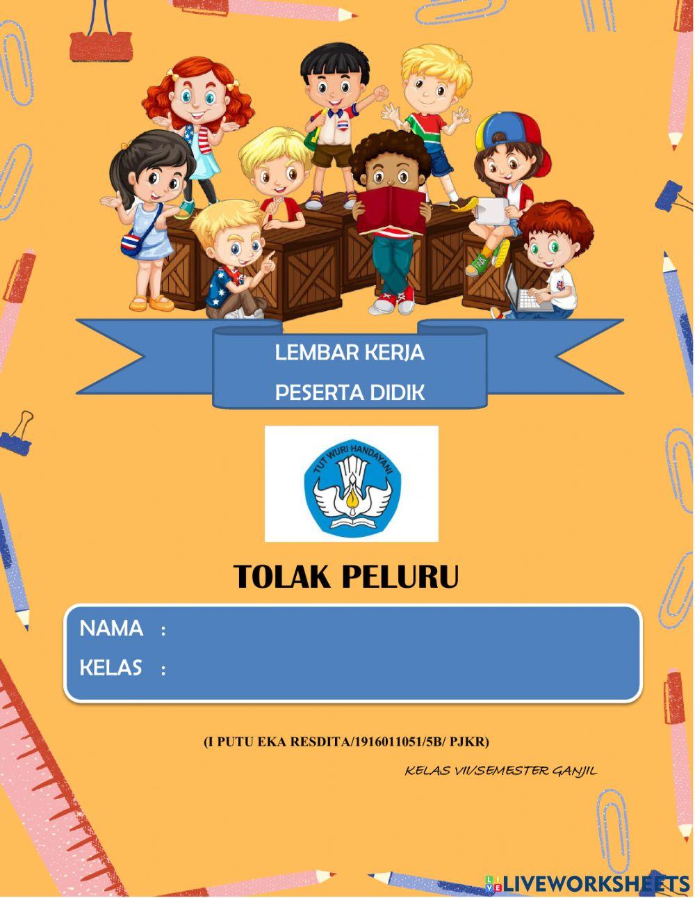 Tolak Peluru online activity | Live Worksheets
