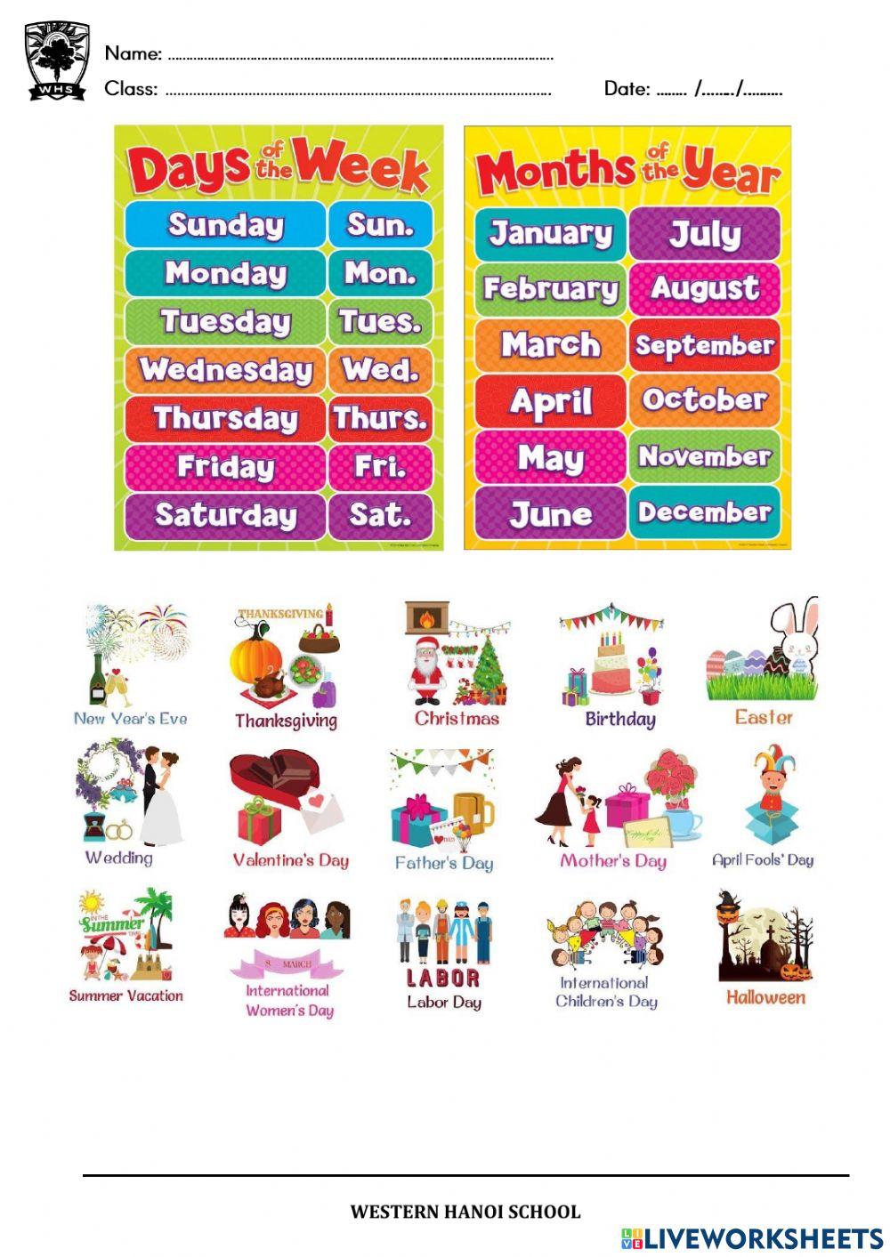 Extra online activity | Live Worksheets