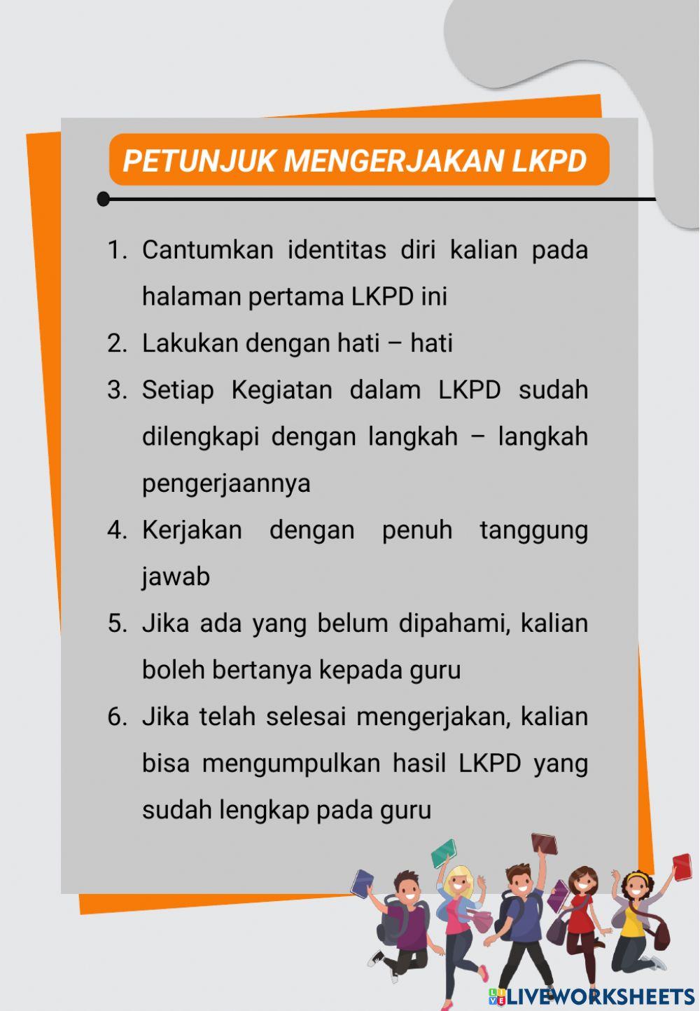 E-lkpd ipa kelas vii semester 1 worksheet | Live Worksheets