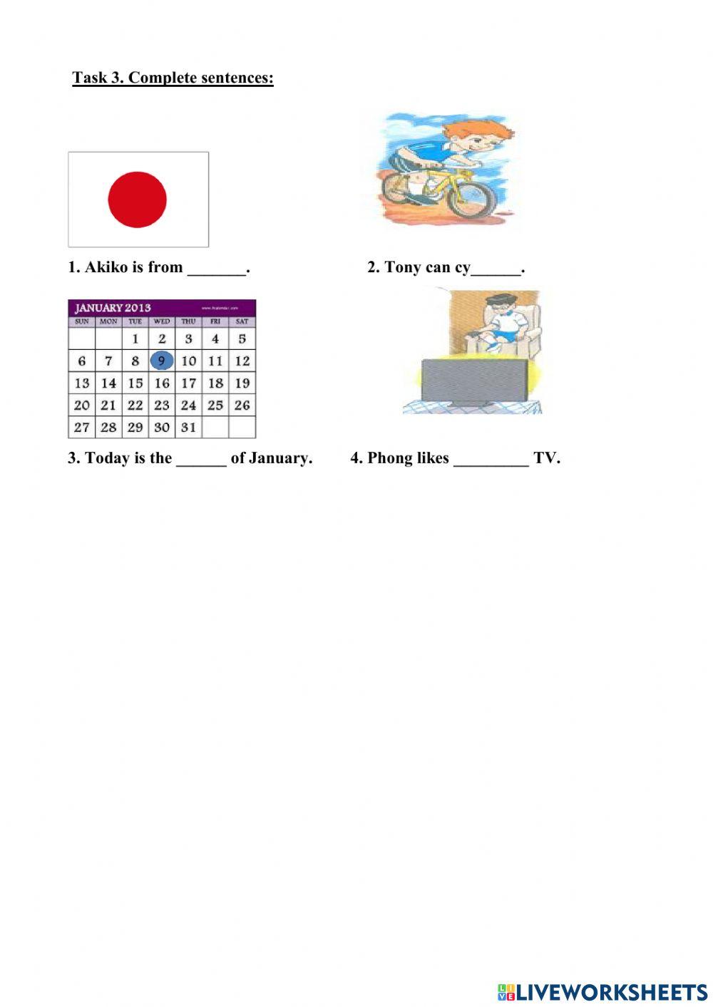 GRADE 4 TEST HK1 PART 2 online exercise for | Live Worksheets