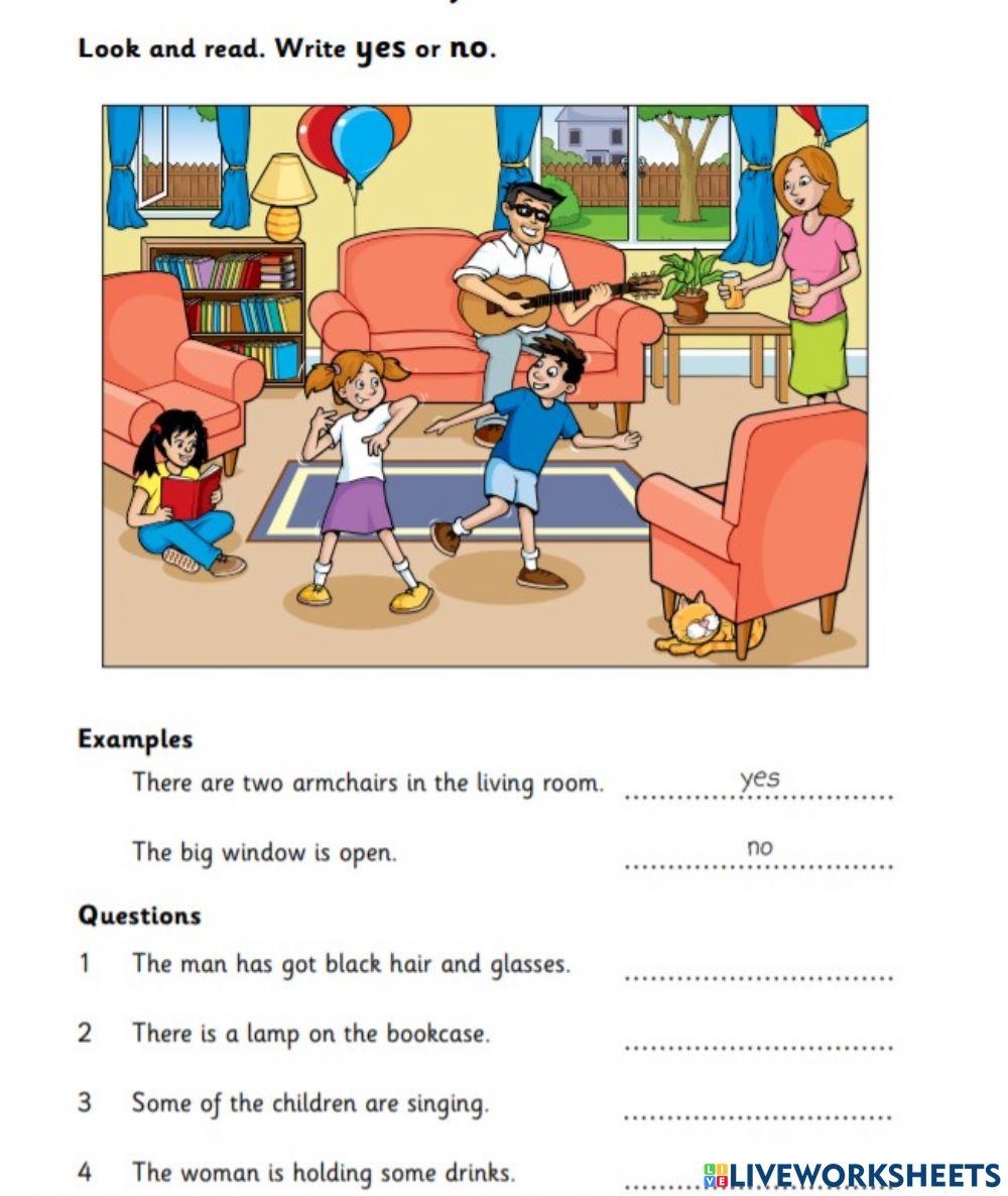 write yes or no online exercise for | Live Worksheets