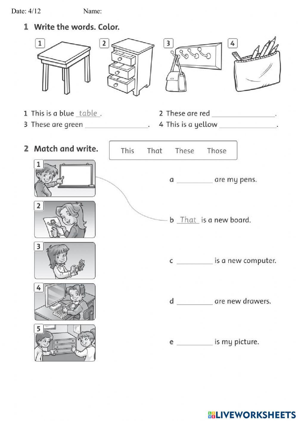 4-12 - GRADE 3 online exercise for | Live Worksheets