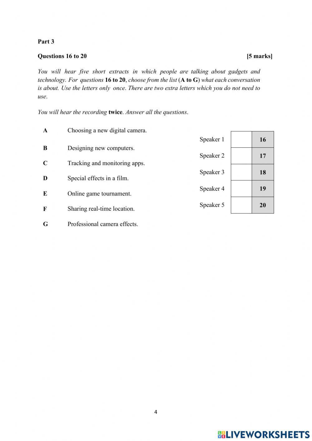 BP SPM TRIAL 2021: LISTENING 4180766 | solehdude | Live