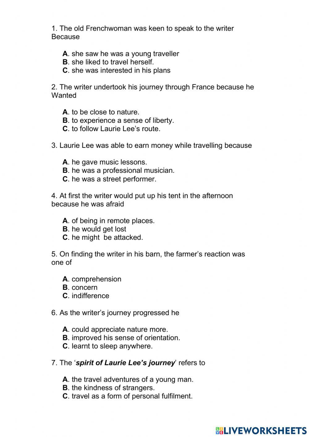 April Morning 1707365 | vicmax | Live Worksheets