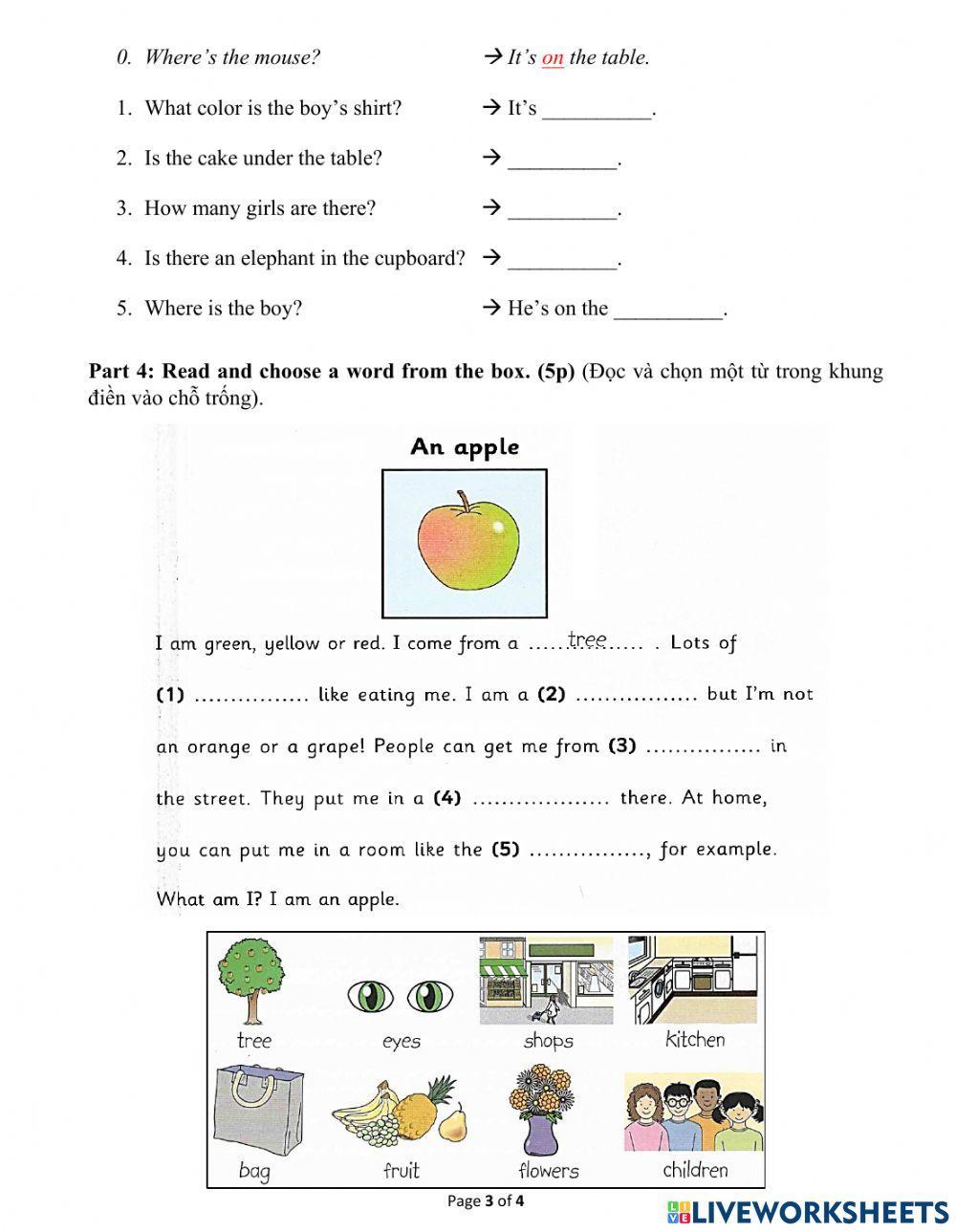 FF1 - test 2 | Free Interactive Worksheets | 1708170