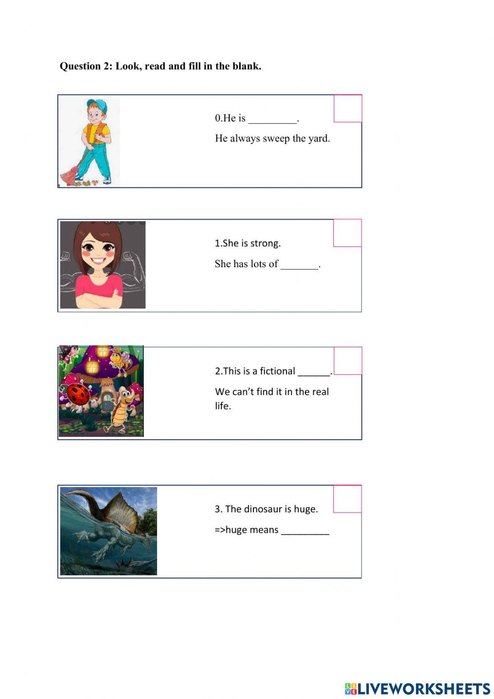 General revision - week 12 worksheet | Live Worksheets