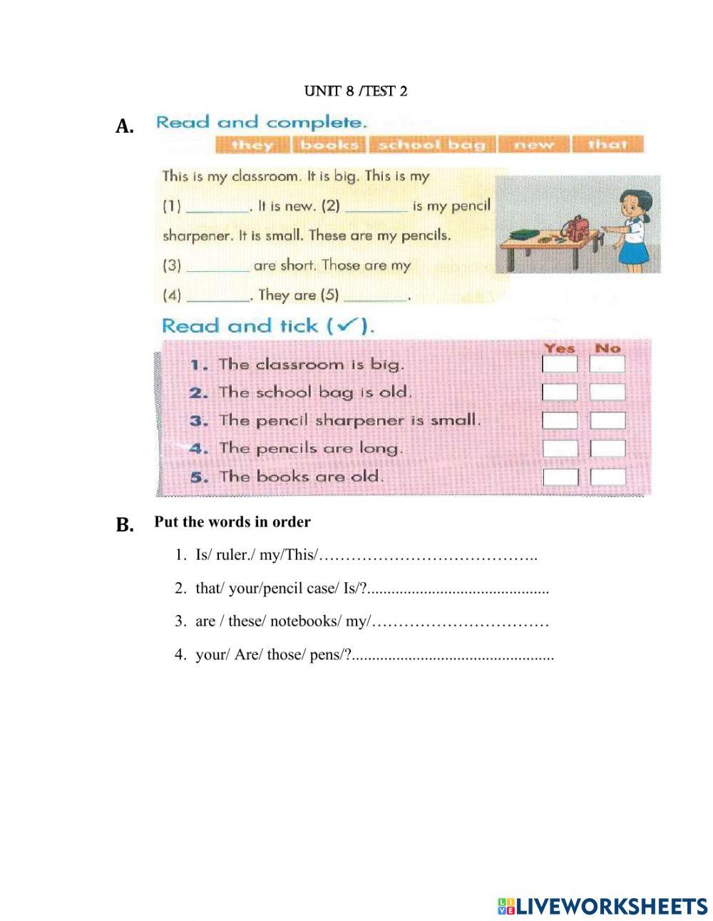 Unit 8 p2 interactive worksheet | Live Worksheets