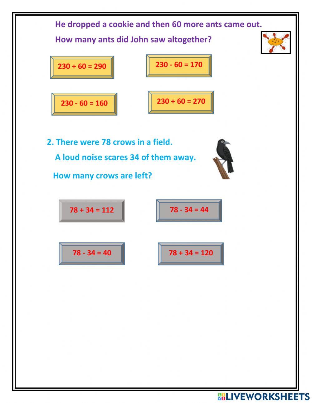 dec2math online exercise for | Live Worksheets