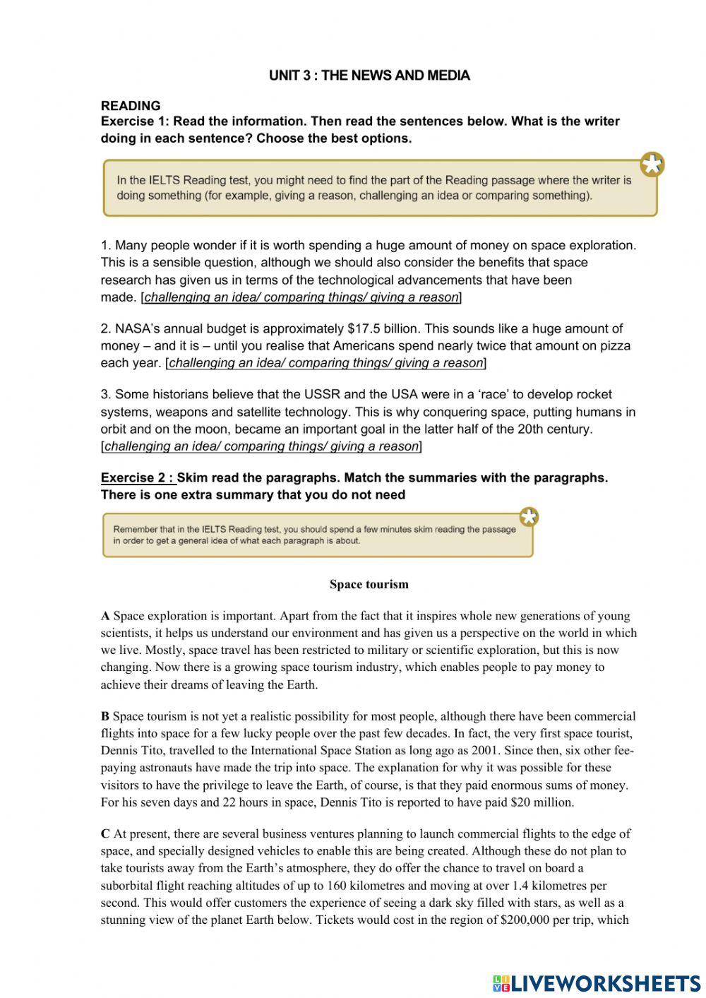 Mindset 2 - Uni… | Free Interactive Worksheets | 1707895