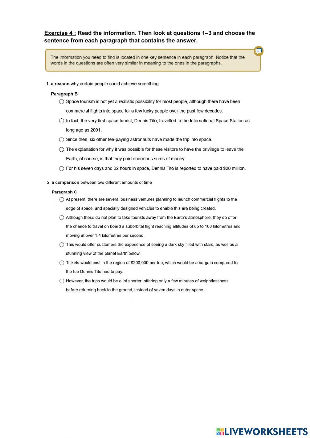 Mindset 2 - Uni… | Free Interactive Worksheets | 1707895