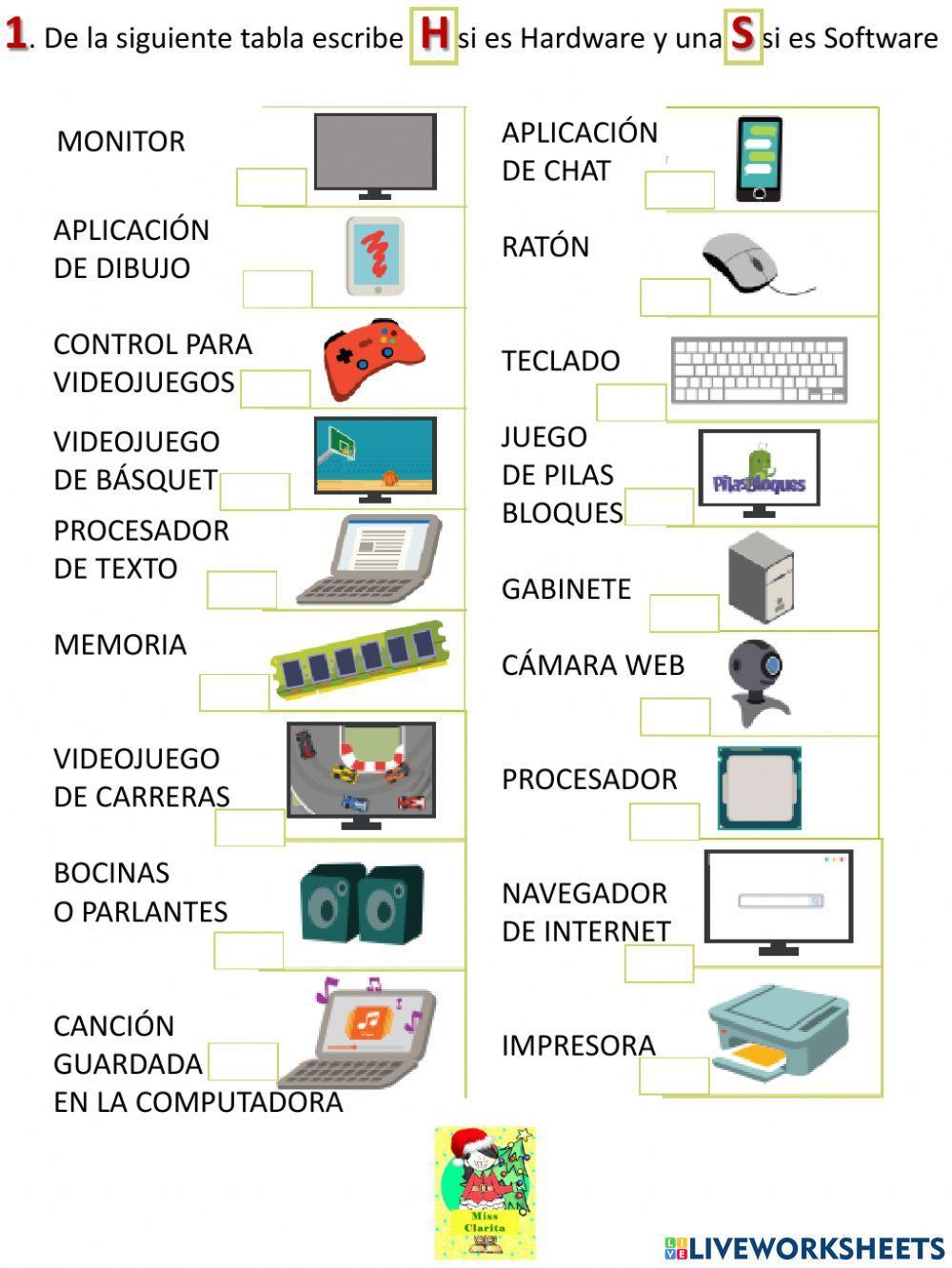 Actividad Interactiva De Hardware Y Software Para Seg - vrogue.co Actividad Interactiva De Hardware Y Software Para Seg - vrogue.co