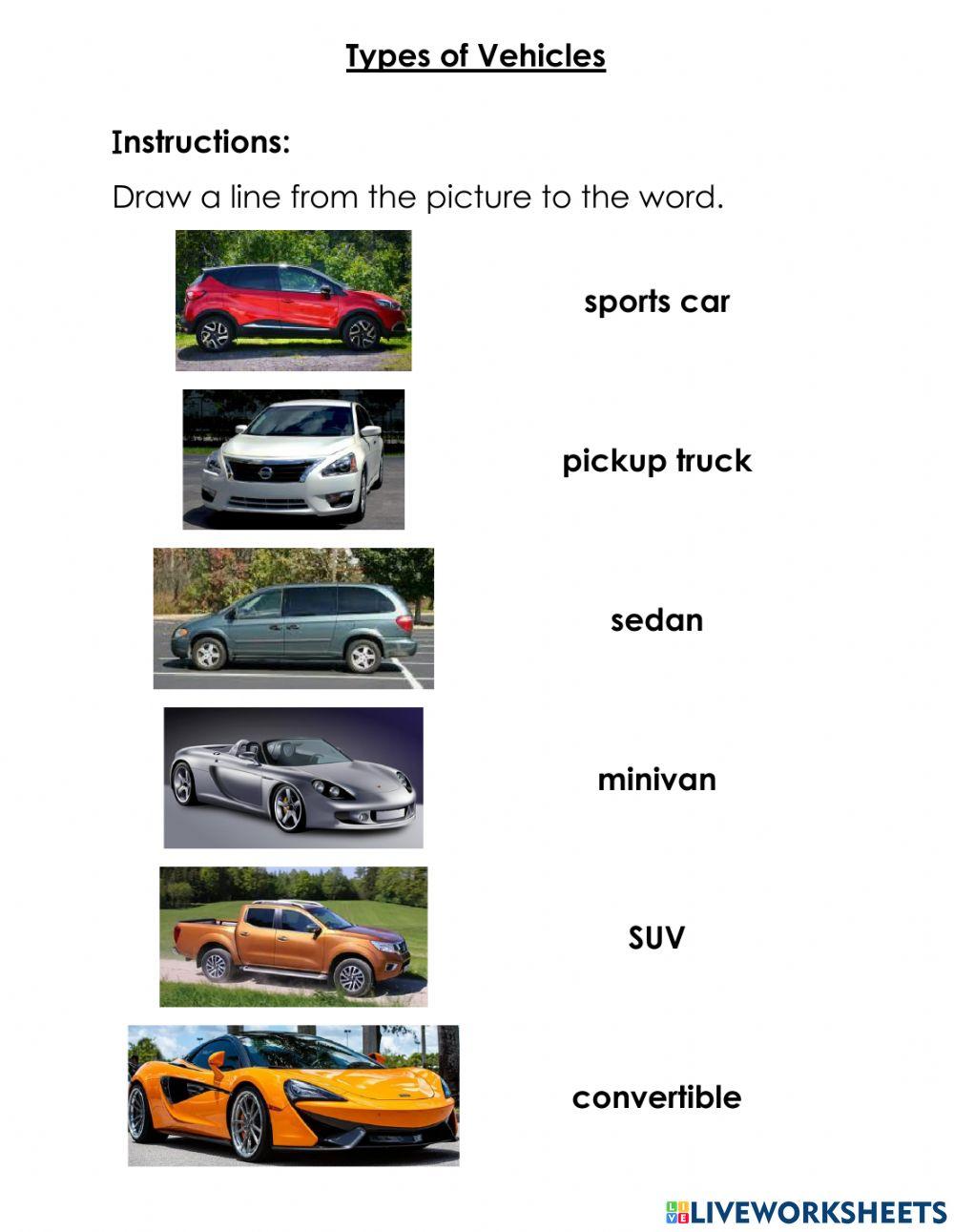 1710943 | Types of Vehicles | brandiauger