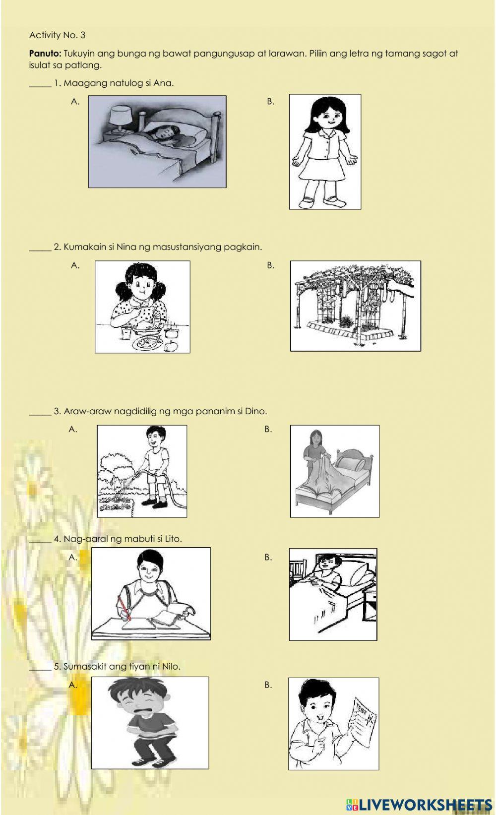 Sanhi At Bunga Interactive Activity Live Worksheets Nbkomputer ... Sanhi At Bunga Interactive Activity Live Worksheets Nbkomputer ...