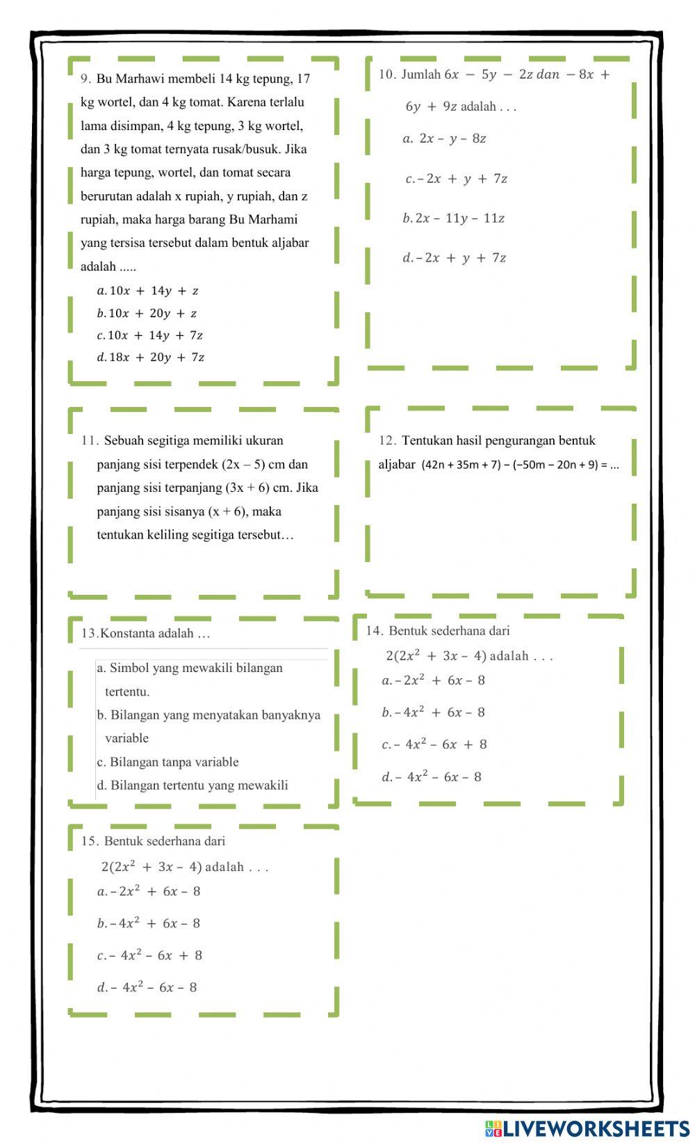 3503166 | hjhhj | wahyunimah22 | LiveWorksheets