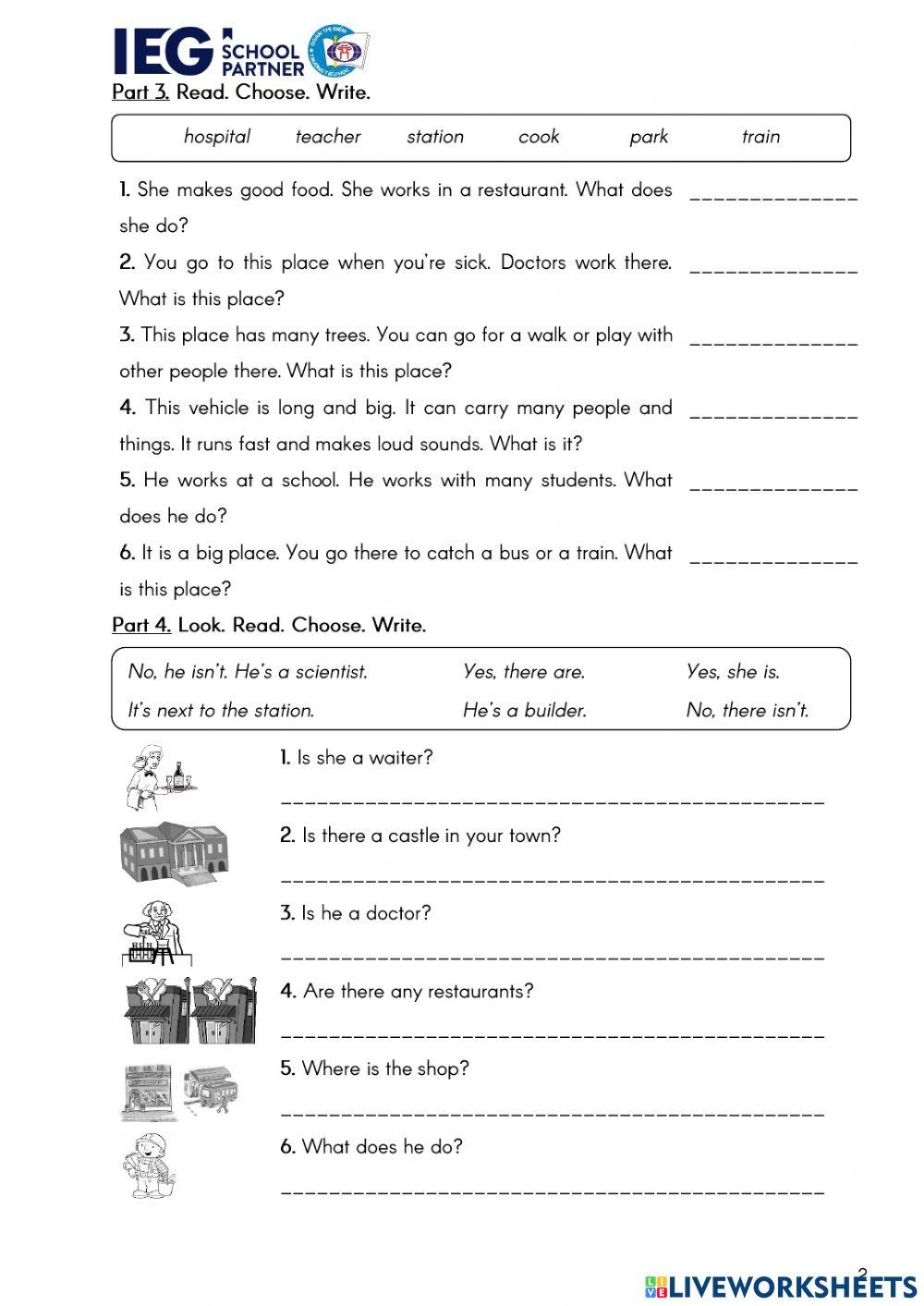 G2 Final 1 Revision-3-4 online exercise for | Live Worksheets