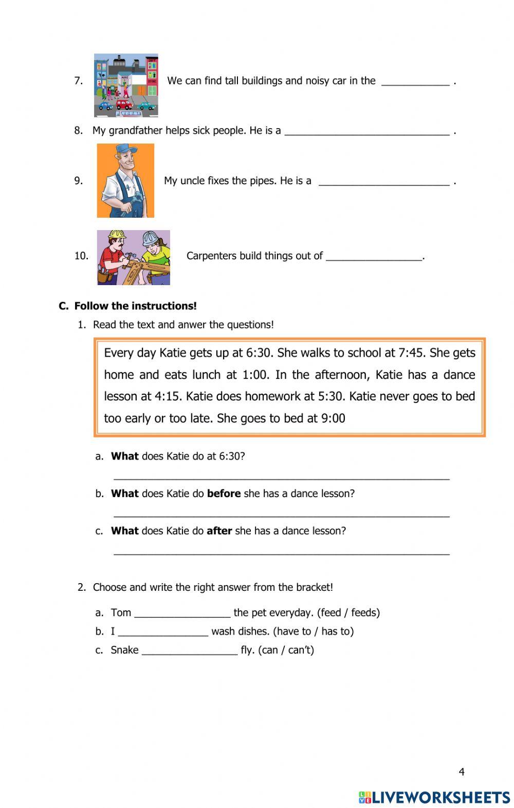 EAS-CIPP English-B online exercise for | Live Worksheets