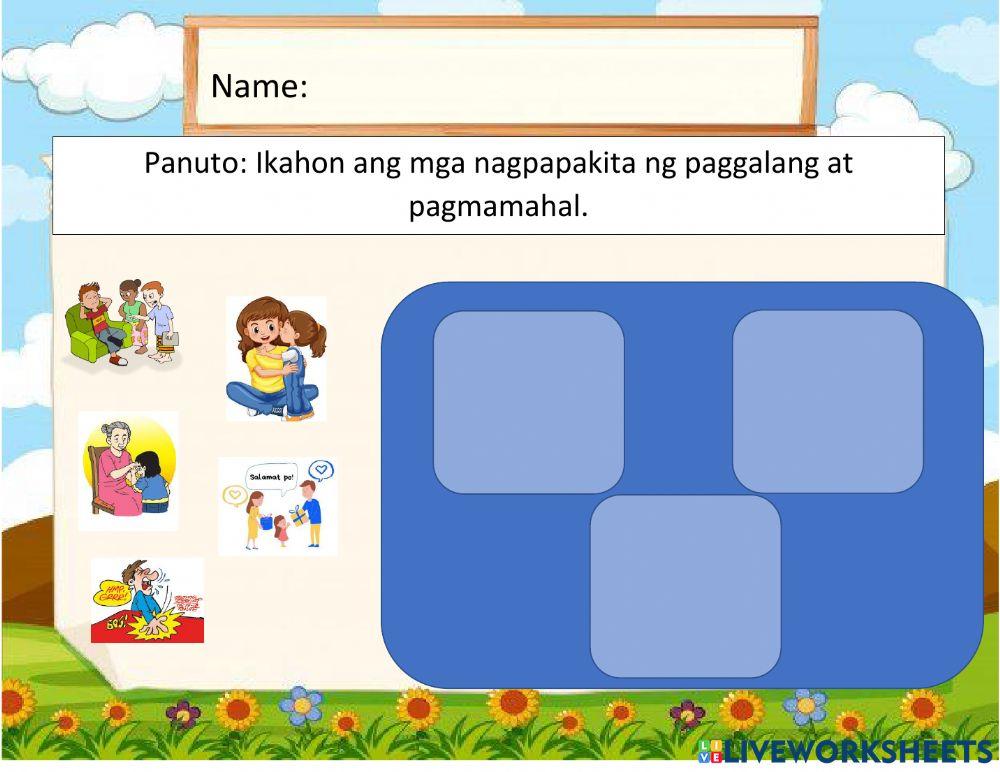 nagpapakita ng paggalang at pagmamahal 4261368 | glorilyn