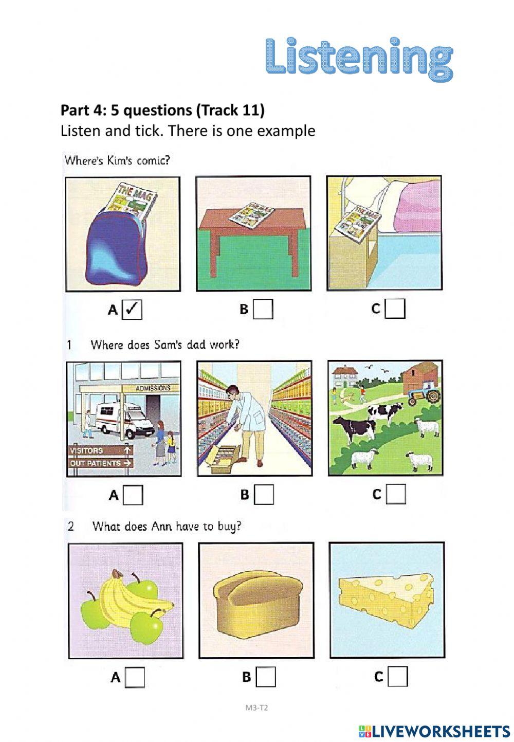 M3-T2-P2 online exercise for | Live Worksheets