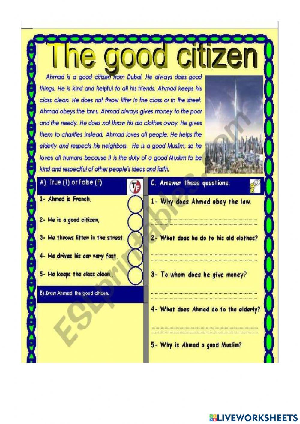 Practice online exercise for A2 | Live Worksheets