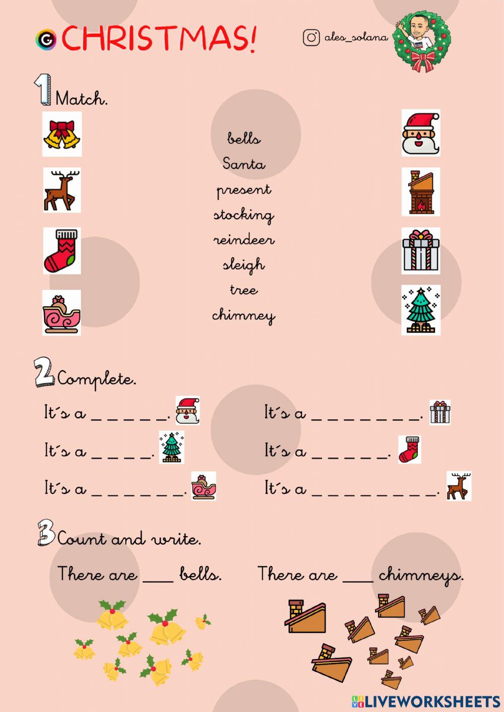 1716373 | Christmas worksheet | ales_profe