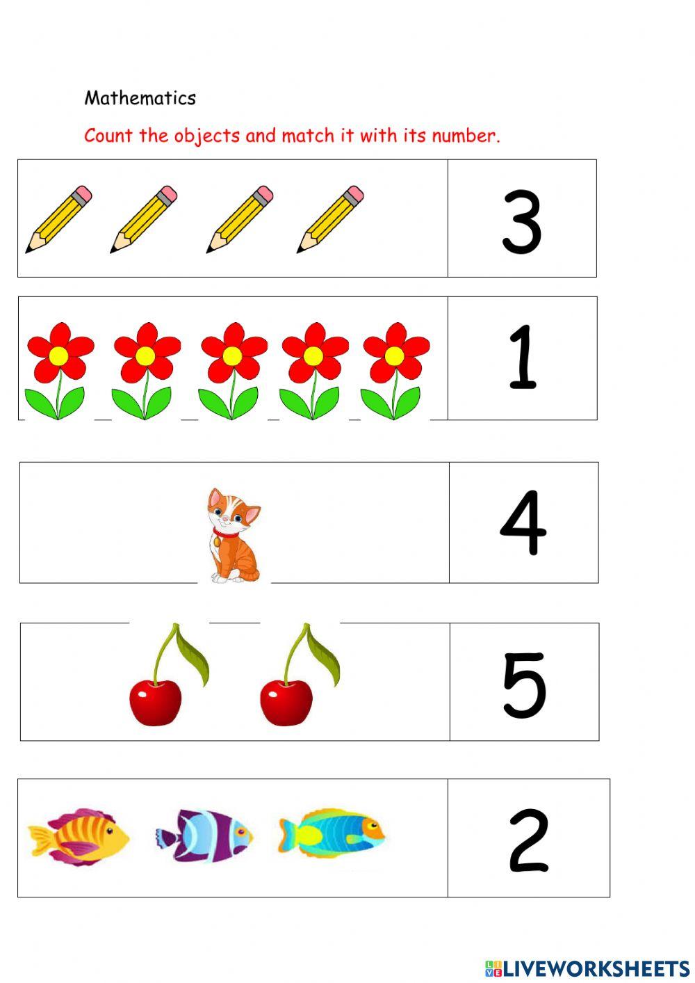 Numbers Revision | Free Interactive Worksheets | 1716737