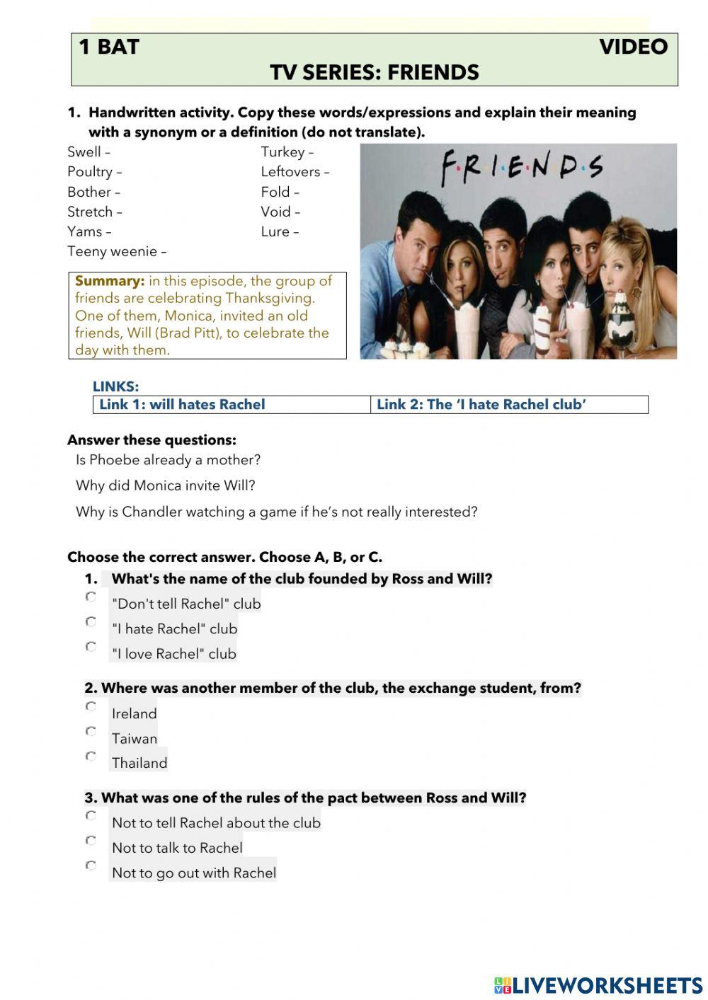 Activities | Free Interactive Worksheets | 1718974