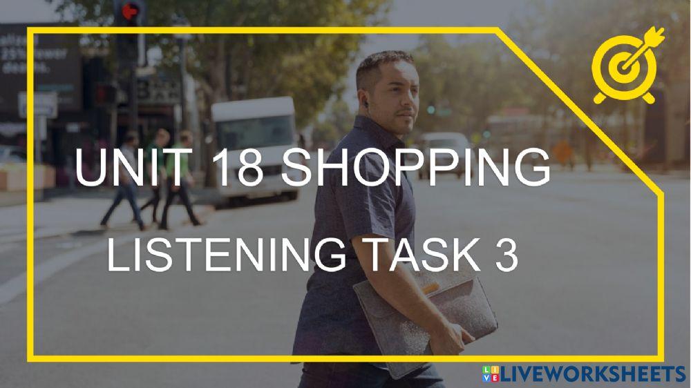 UNIT 18 TASK 3 worksheet | Live Worksheets