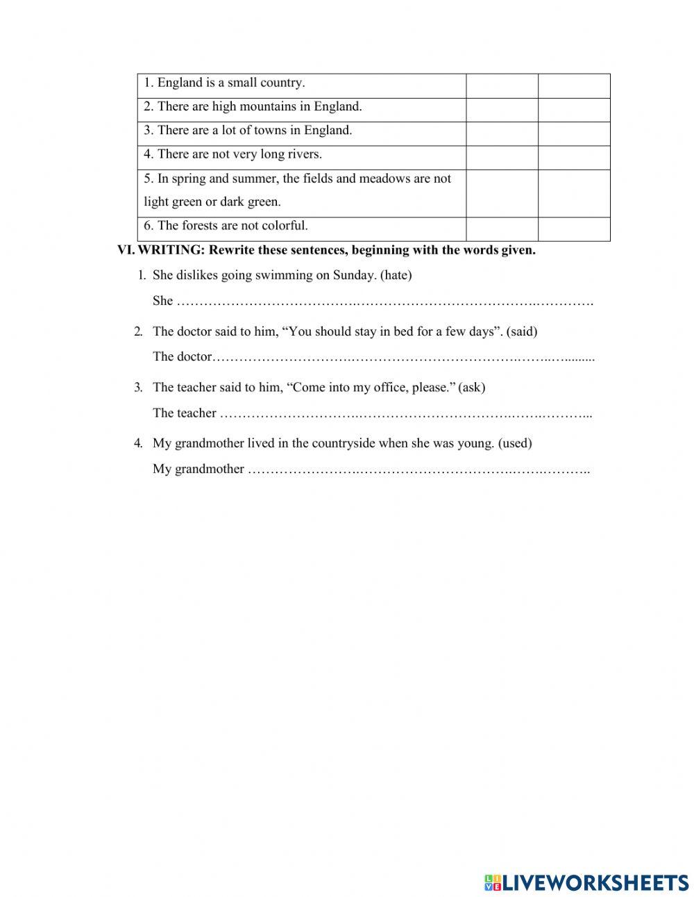 VIDV12 | Test 6 1718675 | LiveWorksheets