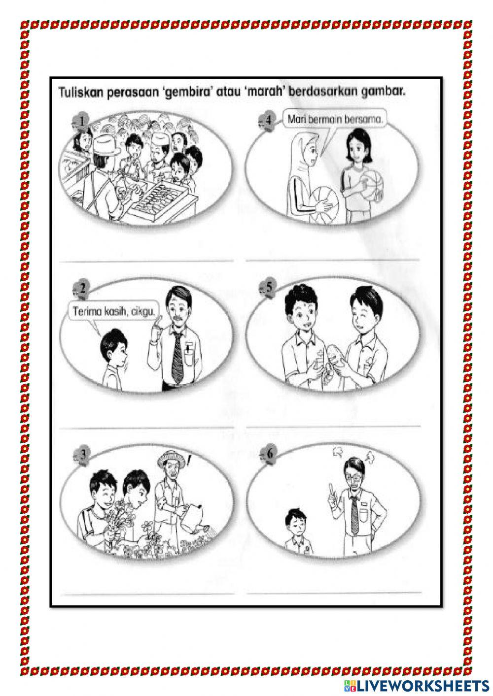 Toleransi Pendidikan Moral exercise | Live Worksheets