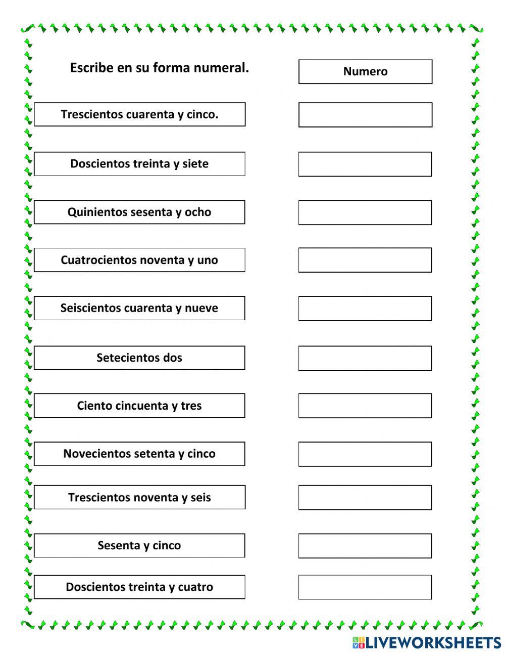 Identificar números 1718970 | Jorge Cruz | Live
