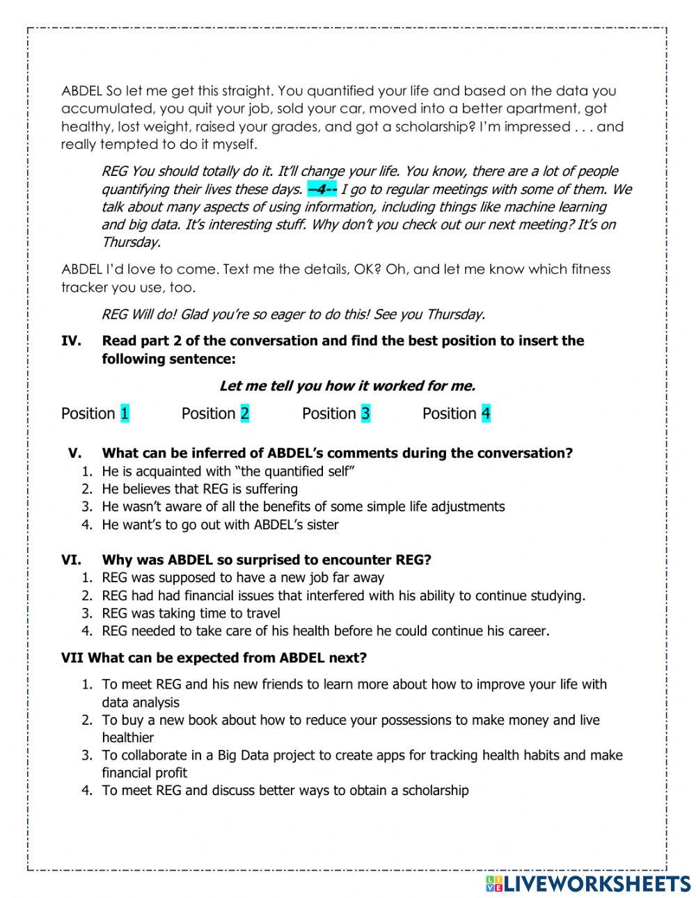 1513557 | Life Improvements - Anecdote | Ana Maria