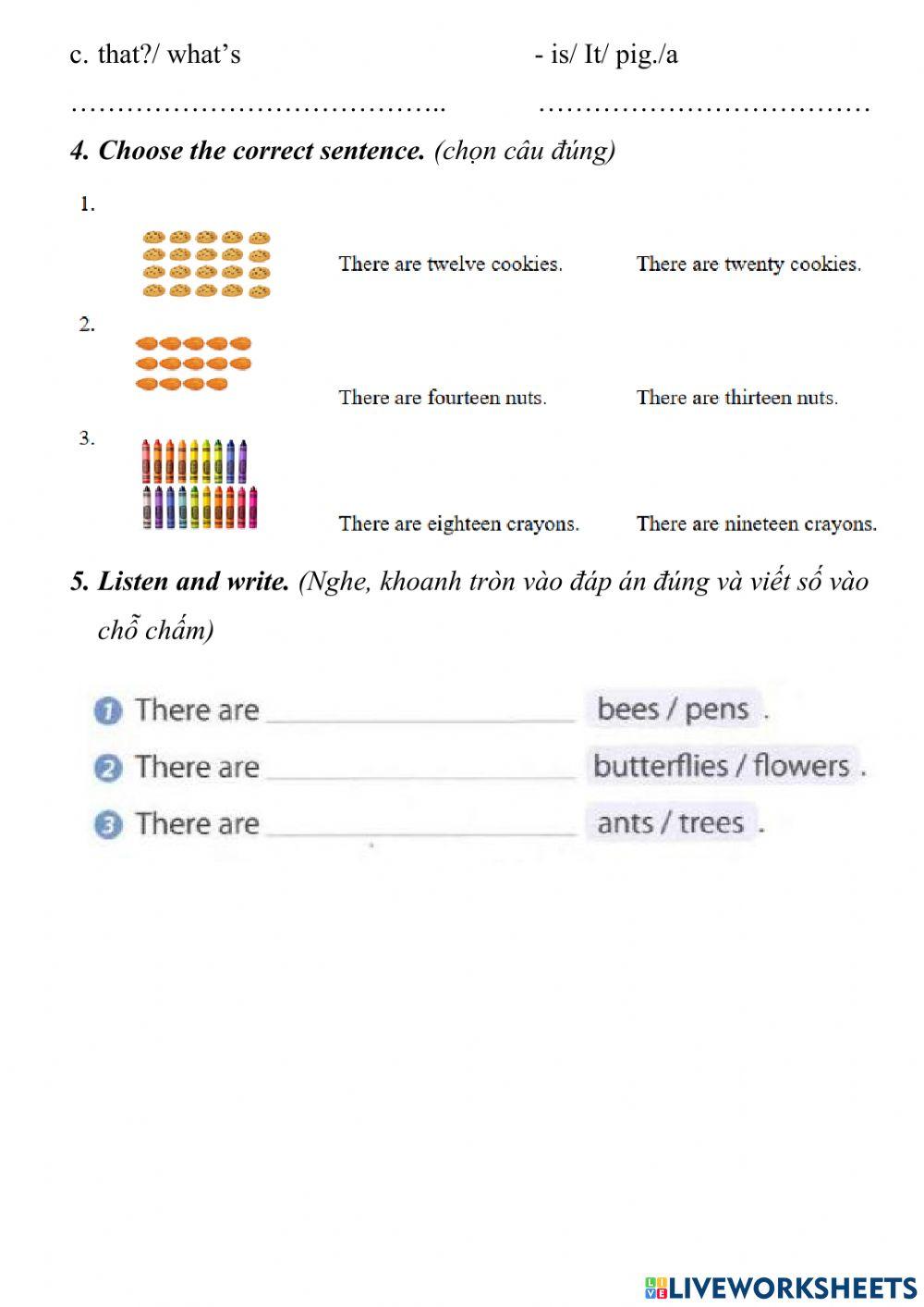 Mini Test G2 activity | Live Worksheets
