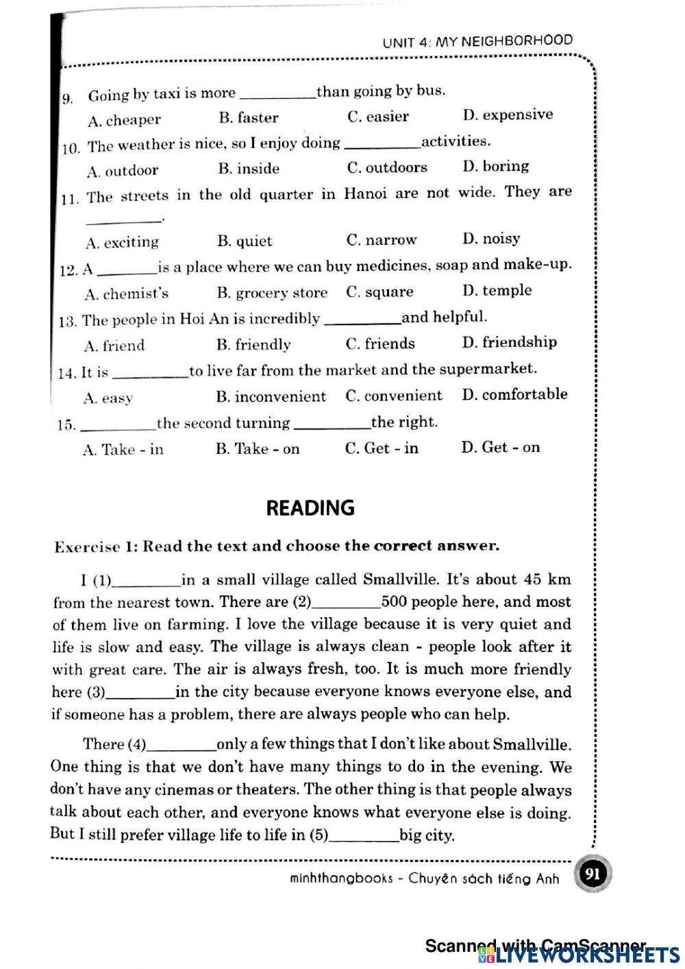 Grade 6 - U4 (BTTN) 1720407 | duongkhanhlinh | Live