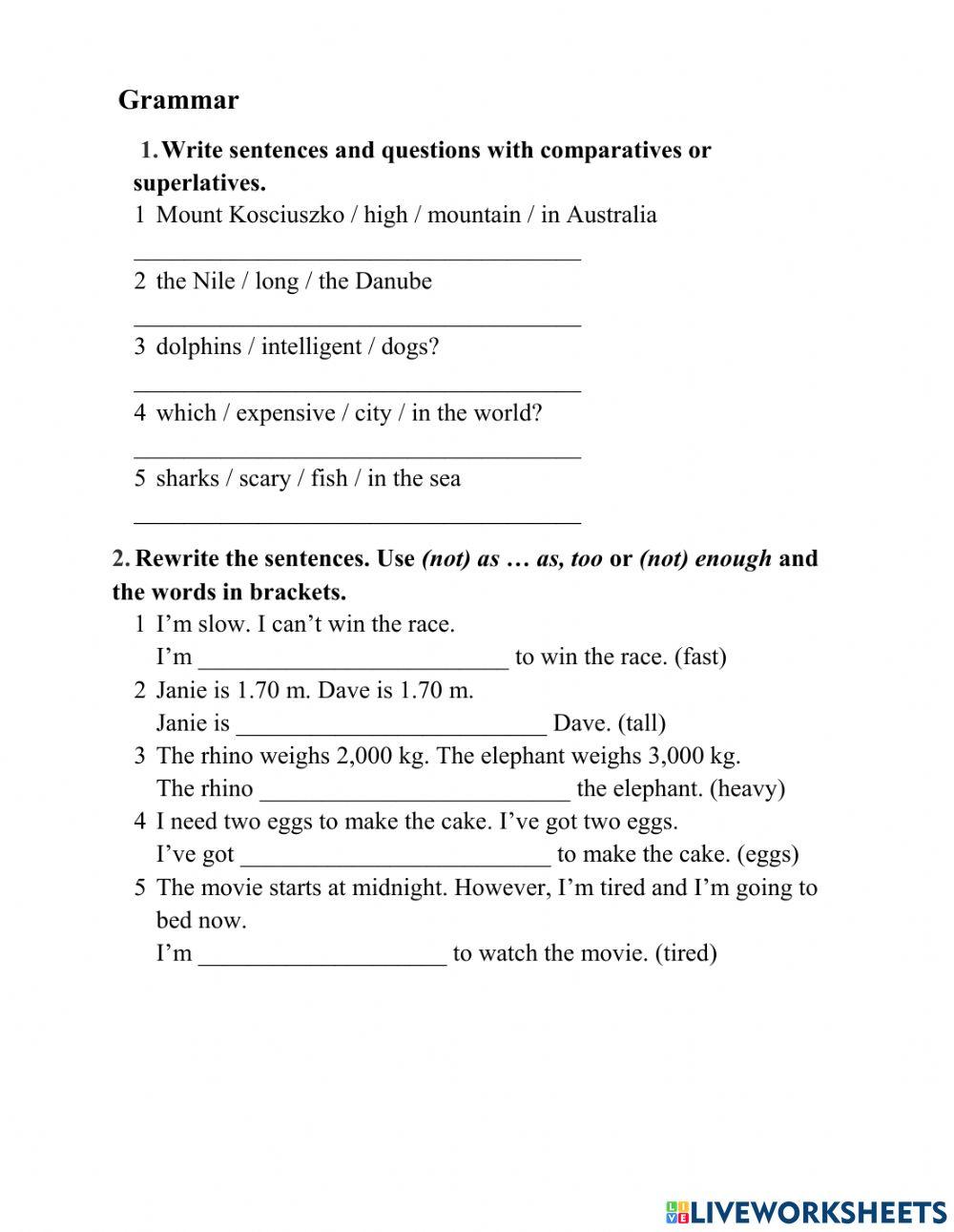 Unit test 4 | VietAnhHouseCenter_117 | Live Worksheets