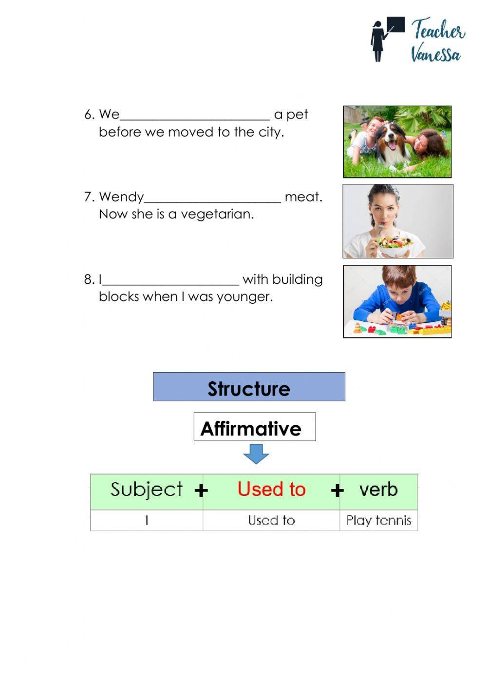 Used to affirma… | Free Interactive Worksheets | 681831